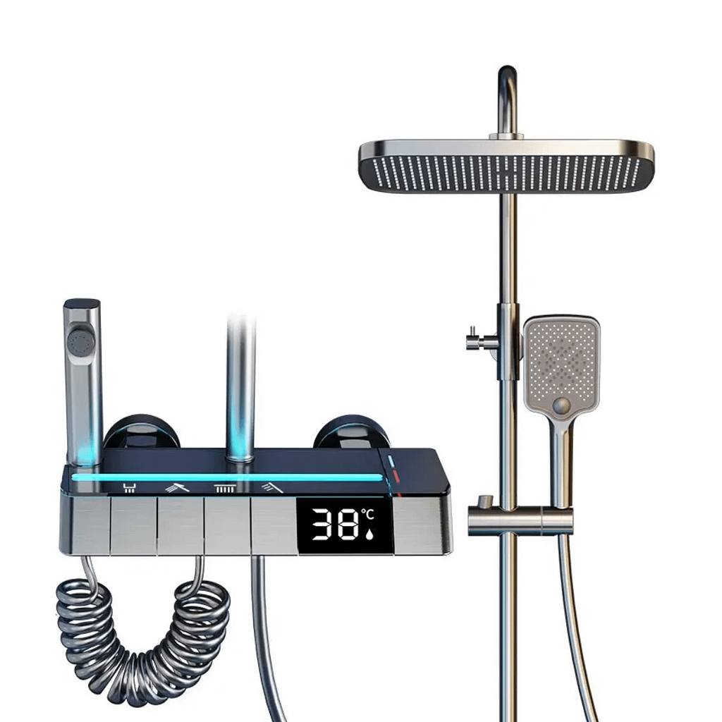 Ducha inteligente con panel digital – Crafty Solution