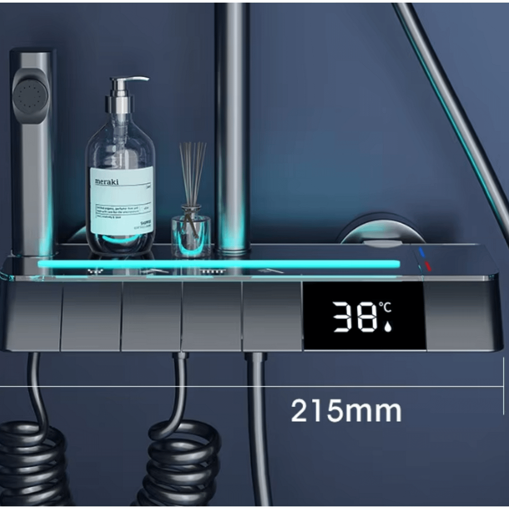 Ducha inteligente con panel digital – Crafty Solution